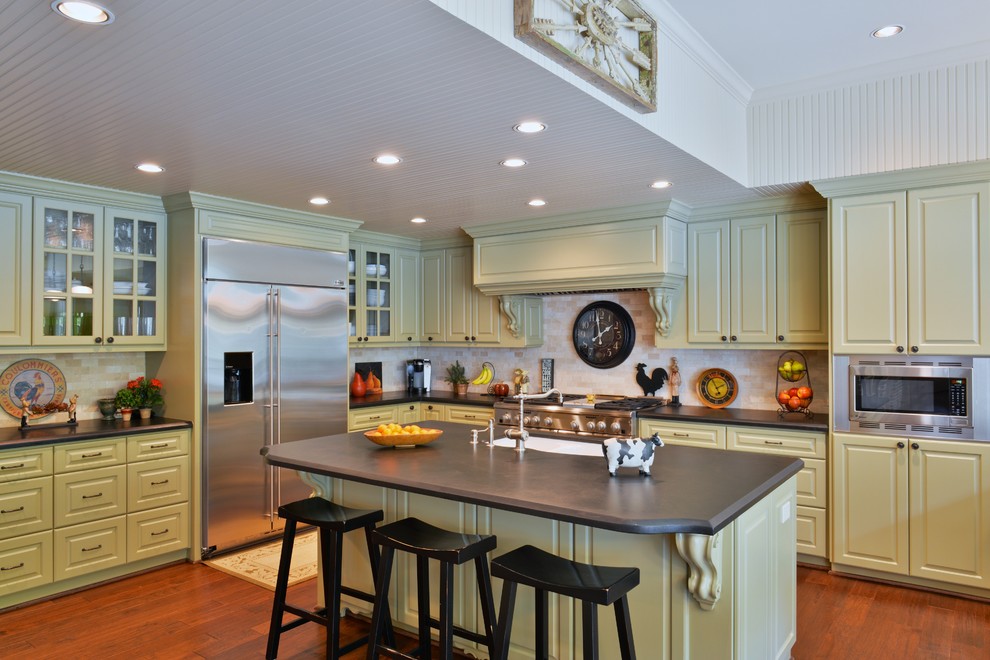 Suburban Home in West Houston - Traditional - Kitchen - Houston - by ...