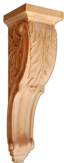 Atlanta Extra-Large Wood Corbel, Cherry - Traditional - Corbels - by ...