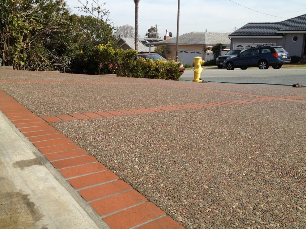 Exposed Aggregate Driveway - Pami Pebbles - San Francisco - by Ideal ...
