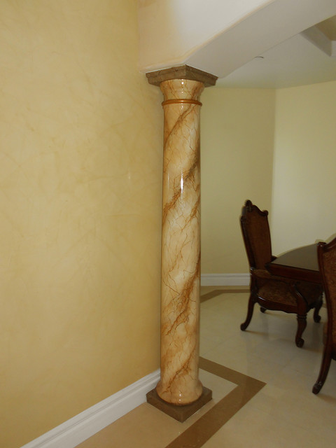 Faux Marble Columns - Los Angeles - by Faux Finish & Murals.Carlos ...