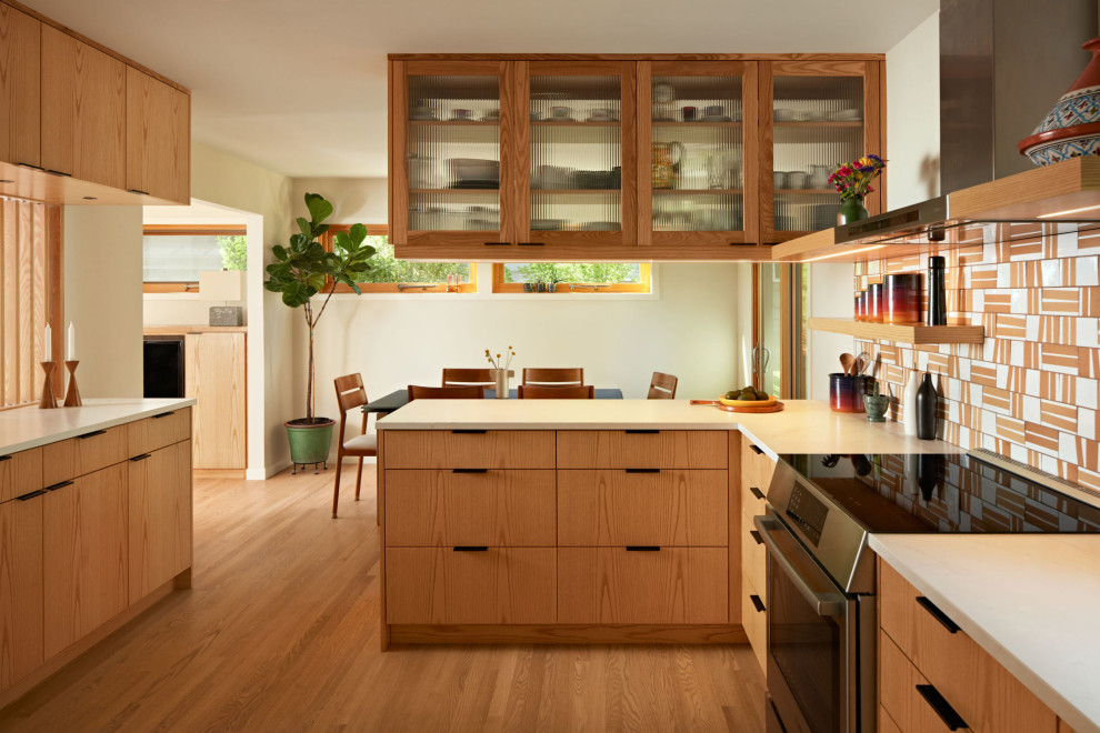 MCM Kitchen Remodel - Midcentury - Kitchen - Minneapolis - by fuse57 ...