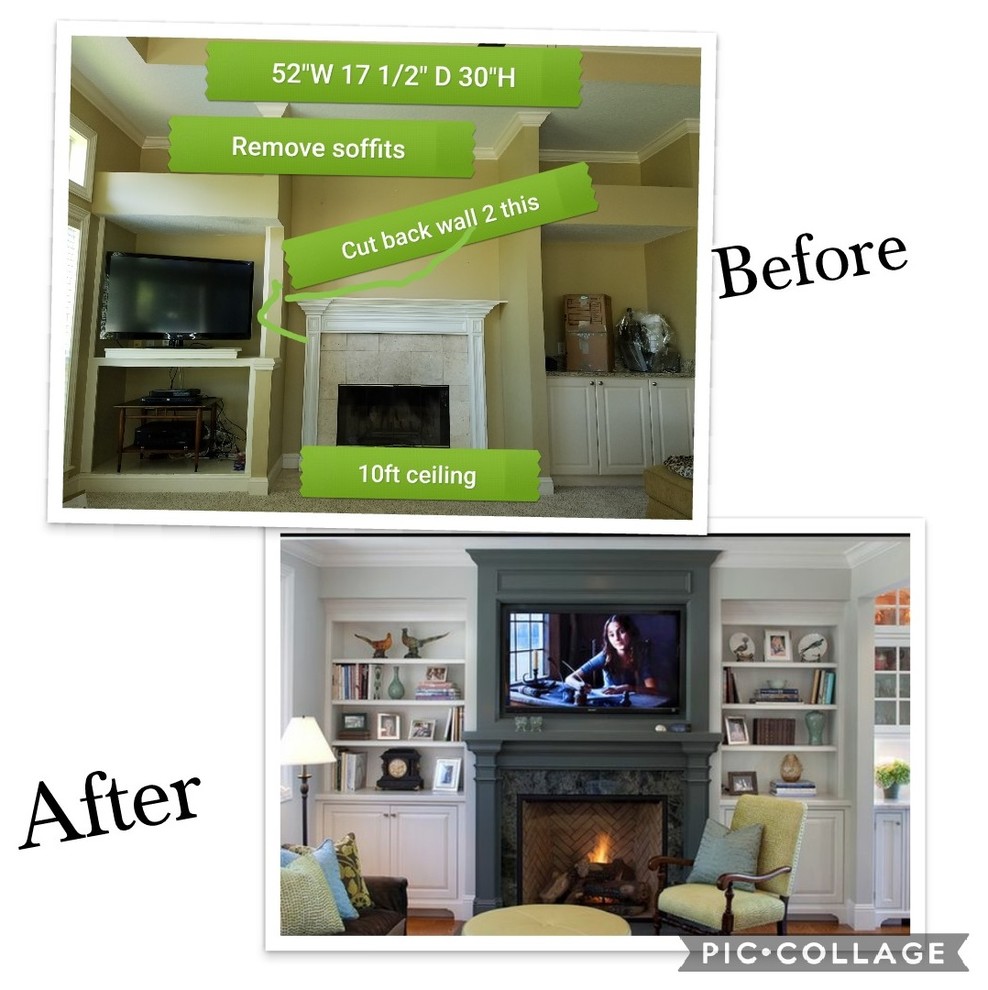 Please help with design ideas for entertainment wall