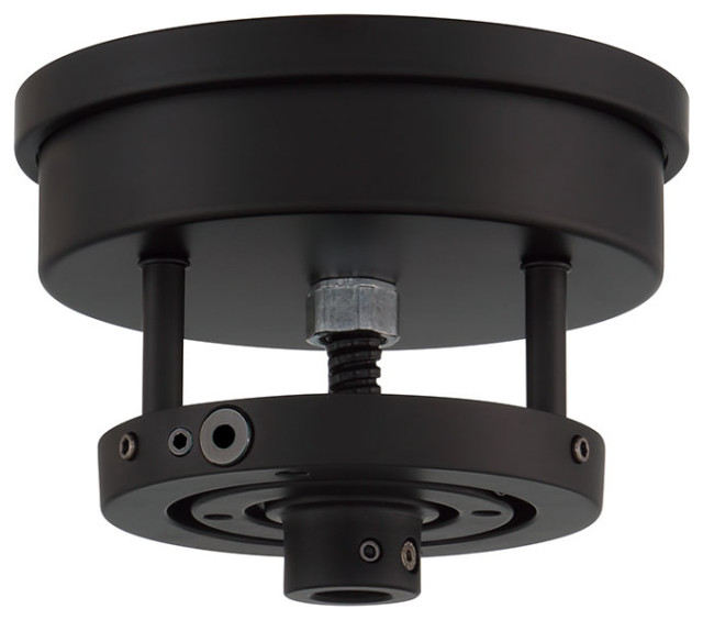 Slope Mount Adapter, Flat Black - Transitional - Ceiling Fan ...