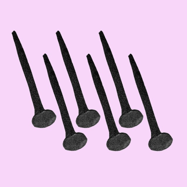 Clavos Decorative Nail Black Hand Forged Iron - Rustic - Nails Screws ...