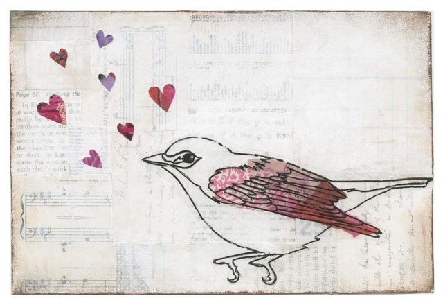 "Love Birds II" Digital Paper Print by Courtney Prahl, 20"x14", 26"x18 ...