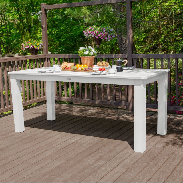Rectangle Counter-Height Dining Table - Beach Style - Outdoor Pub And ...