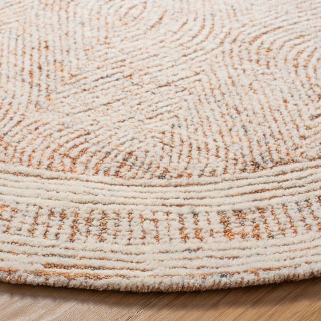 Safavieh Couture Abstract Collection, ABT340 Rug, 6' Round ...