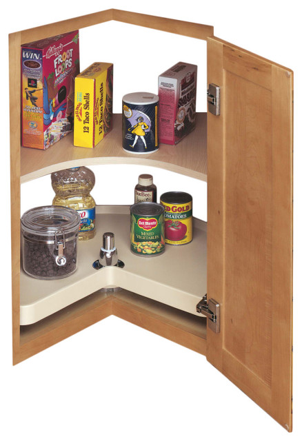 Rev-A-Shelf 6421-28-52 Classic 28" Polymer Kidney 1-Shelf Lazy - Pantry ...