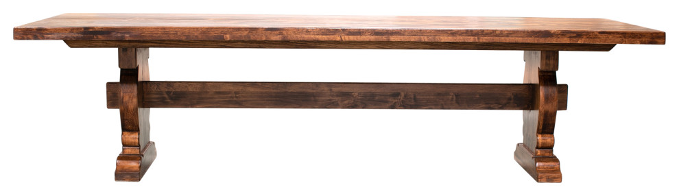 Jonah Alder Dining Table, 96x42x32 - Traditional - Dining Tables - by ...