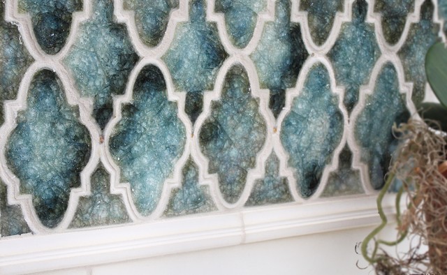 Blue Arabesque - Contemporary - chicago - by The Tile Gallery