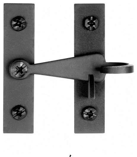 Pigtail Bar Cabinet Latch, 2 5/8" - Traditional - Door Locks - by ...