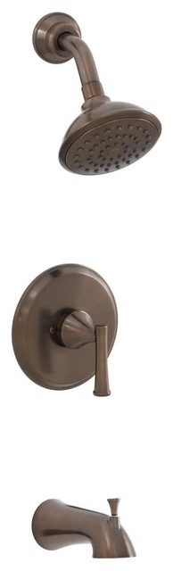 PROFLO PF2830G Willett Tub and Shower Trim Package - Contemporary - Tub ...