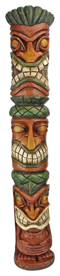 Design Toscano Moai Haku Pani Tiki - Tropical - Garden Statues And Yard ...