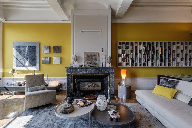 appartement bourgeois - Éclectique - Salon - Autres périmètres - par ...