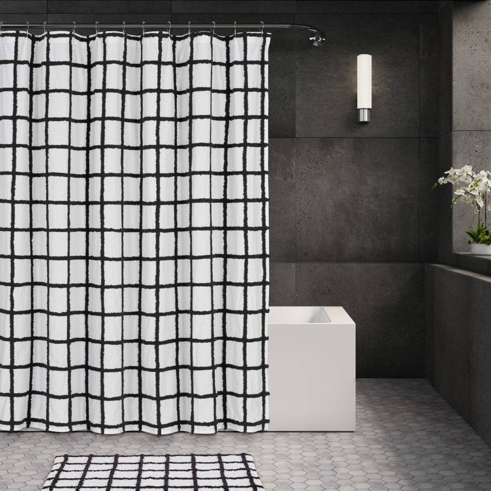 Five Queens Court Maxwell Shower Curtain - Contemporary - Shower ...