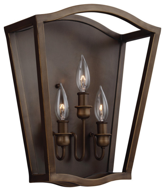 Feiss 3-Light Sconce - Transitional - Wall Sconces - by Generation ...