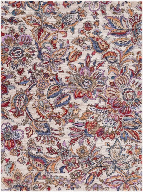 Machine Woven Rumi Area Rug RUM-2310, 9'x13' - Traditional - Area Rugs ...