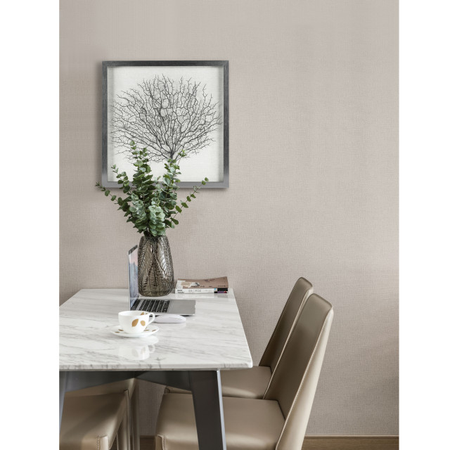 Silver Tree Roots Shadow Box Wall Décor - Contemporary - Wall Accents ...