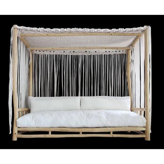 Tulum Outdoor Daybed - Beach Style - Daybeds - by Sideboards and Things ...