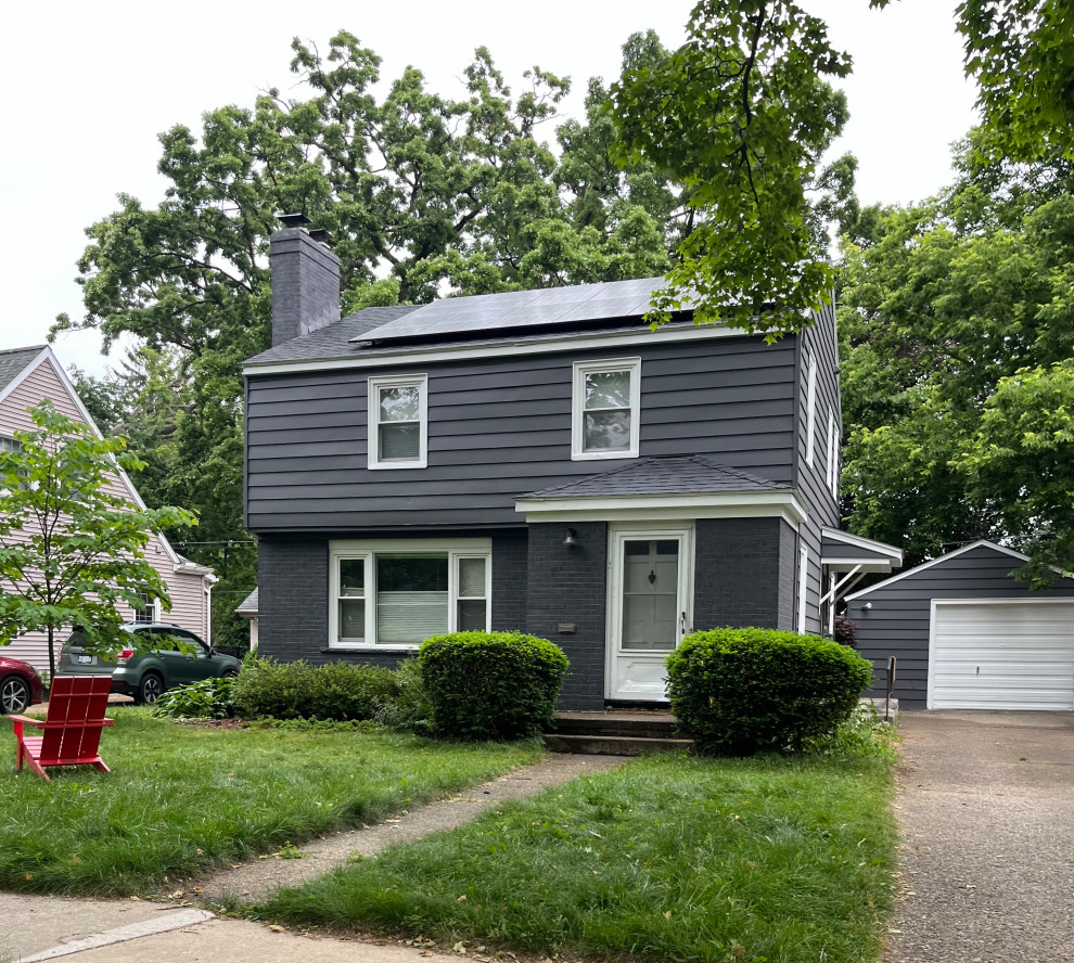 Painted house Peppercorn // door colors to help | Houzz Forum