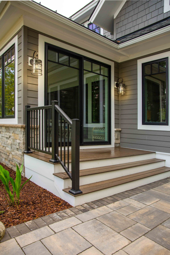 South Shore Walloon Cottage Design - Beach Style - Porch - Other - by ...