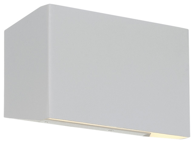 Amora Bi-Directional Wide Outdoor LED Wall Mount - Modern - Outdoor ...
