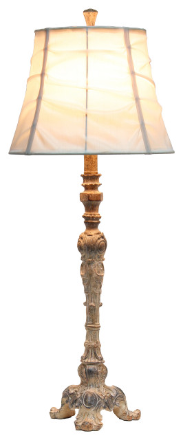 Vintage Embellished Table Lamp for Any Room - French Country - Table ...