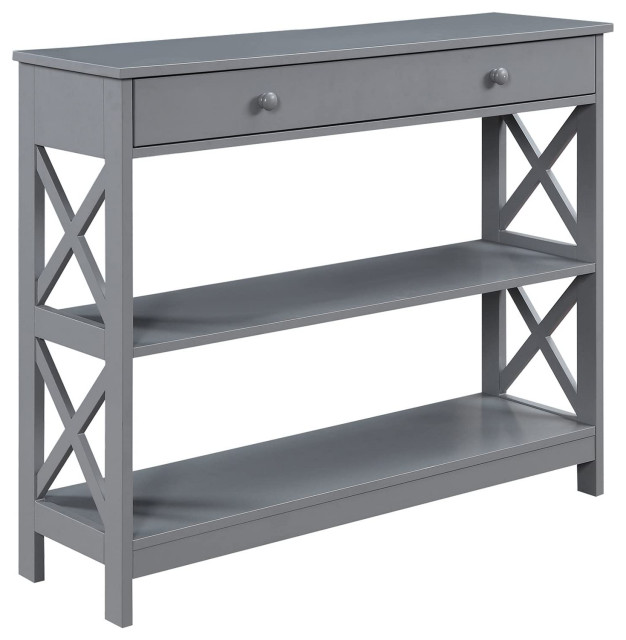 Elegant 1-Drawer Console Table - Transitional - Console Tables - by ...