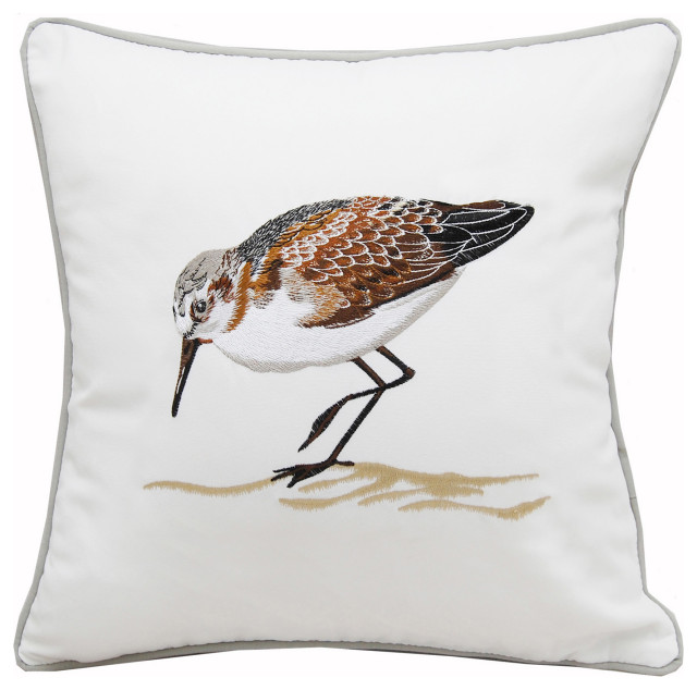 Piper Chillin' Left Indoor/outdoor Pillow - Beach Style - Outdoor ...