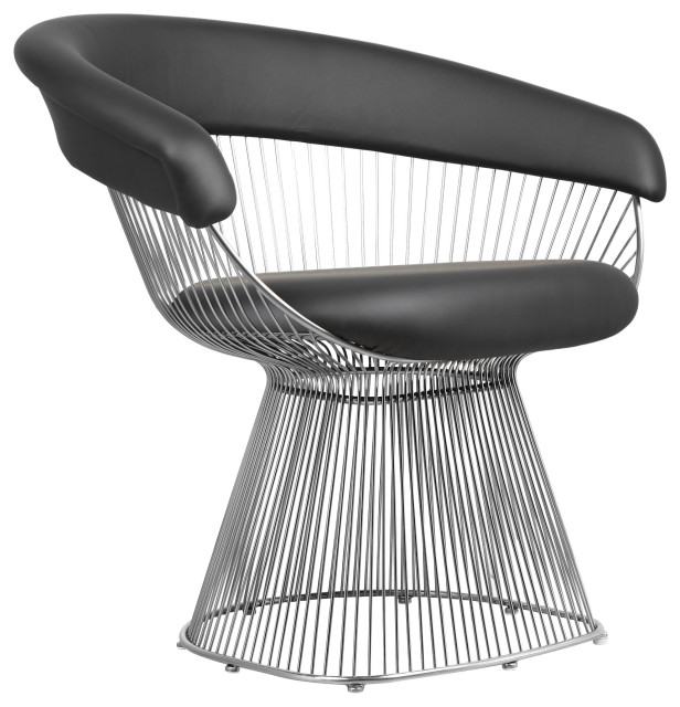 Fern Wire Arm Chair Silver - Contemporary - Armchairs And Accent Chairs ...