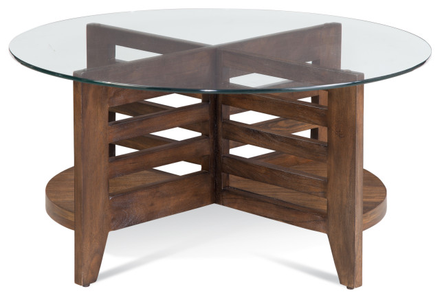 Davi Cocktail Table - Transitional - Coffee Tables - by BASSETT MIRROR ...