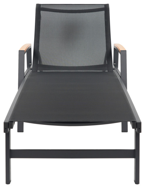 GDF Studio Outdoor Mesh and Aluminum Chaise Lounge, Set of 2 ...