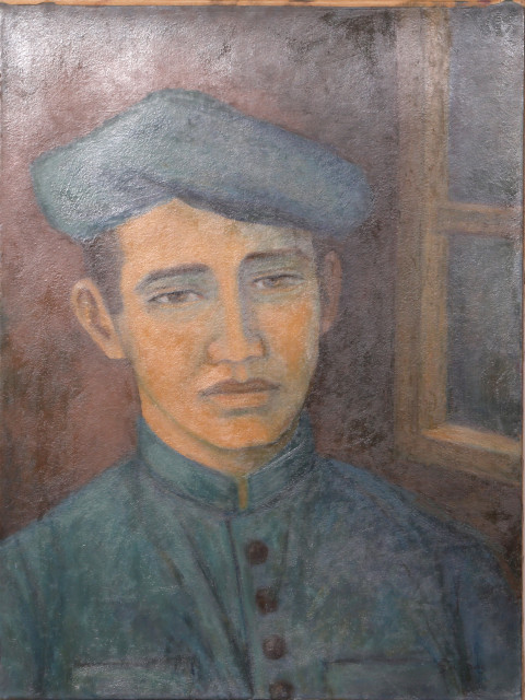 Young Man, Cap, 994 from the Ellis Island Series, Laurent Marcel ...