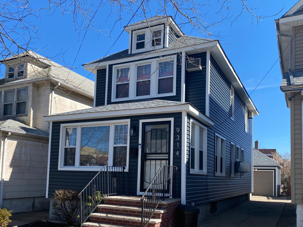 Forest Hills, Queens Siding - Deep Brunswick Dutch Lap | Alpha Windows & Siding - Exterior - New ...