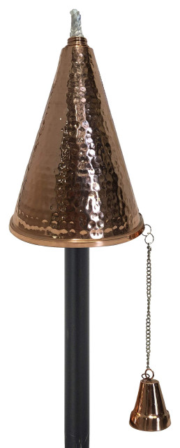 Small Hawaiian Cone Tiki Style Torch With Pole and Snuffer ...