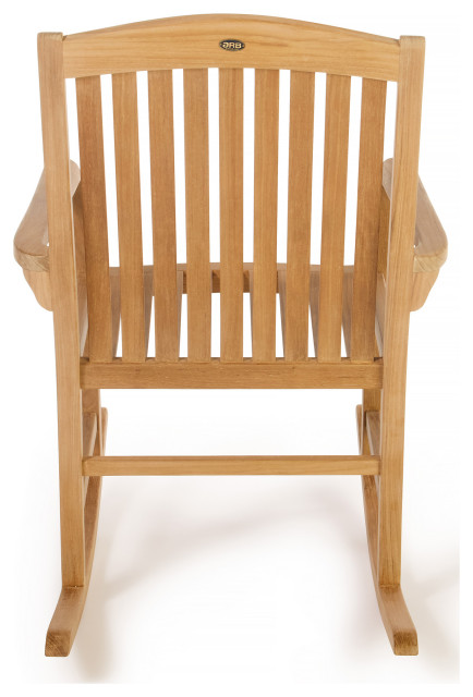 Teak Rocking Chair Colorado - Transitional - Outdoor Rocking Chairs ...