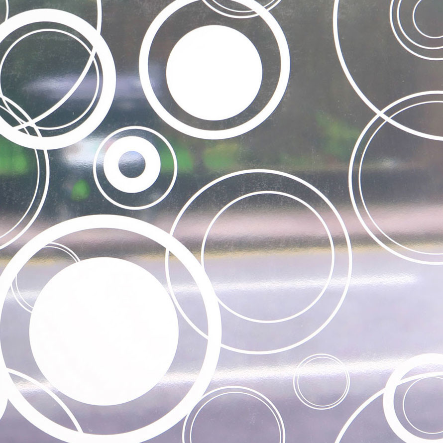 Retro Dots Sheer Window Film, 36"x48" - Contemporary - Window Film - by ...