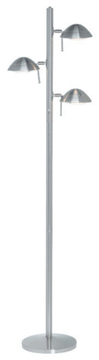 Halogen Tree Lamp with 3 Lights, PS TYPE J 100Wx3 - Transitional ...