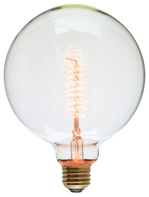 G125 60 Anchors 40W E26 Clear Glass Light Bulb - Traditional ...
