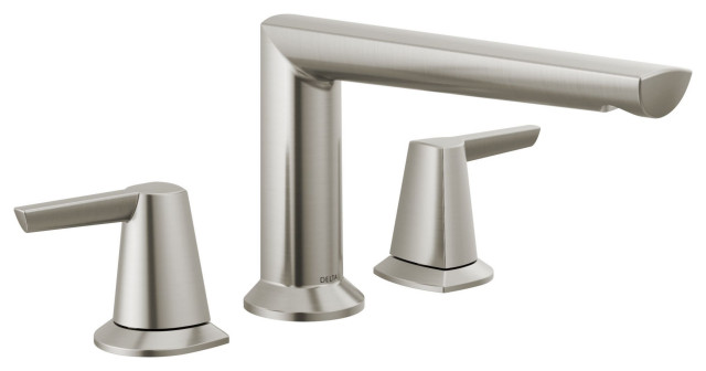 Delta T2771 Pr Galeon 3 Hole Roman Tub Trim Contemporary Bathtub
