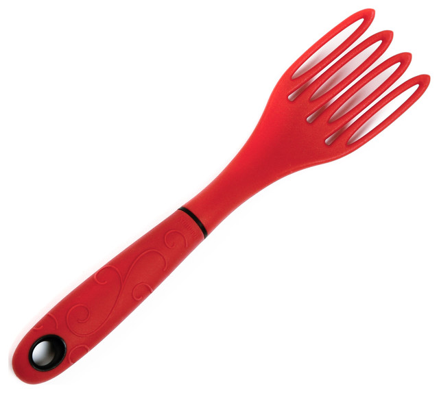 Norpro Grip EZ Fiskie Red Santoprene Combination Fork and Whisk ...