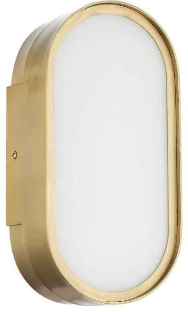 Craftmade Lighting 54960-SB-LED Melody - 10.25 Inch 20.6W LED Wall ...