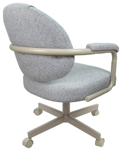 M-70 Caster Swivel Tilt Kitchen Chair with Wheels - Transitional ...