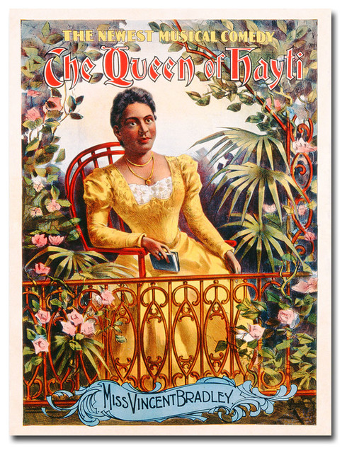 'The Queen of Hayti, 1895' Canvas Art, 18" x 24" - Traditional - Prints ...