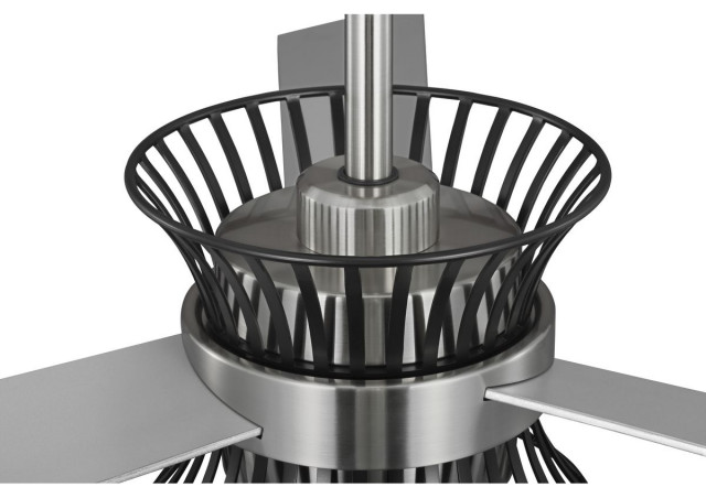 Bisbee Collection 55" 3-Blade Global Ceiling Fan - Contemporary ...