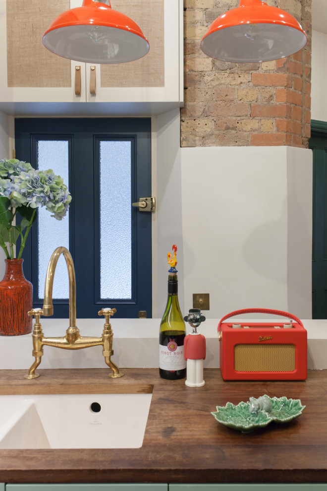 View from the kitchen sink - Traditional - London - by Brooke Copp ...