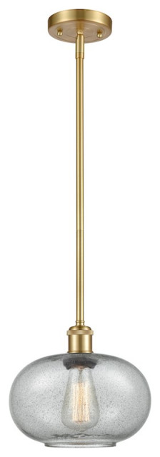 Innovations 247-LED Gorham 1-Light Pendant, S Gold/Charcoal, 516-1S-SG ...