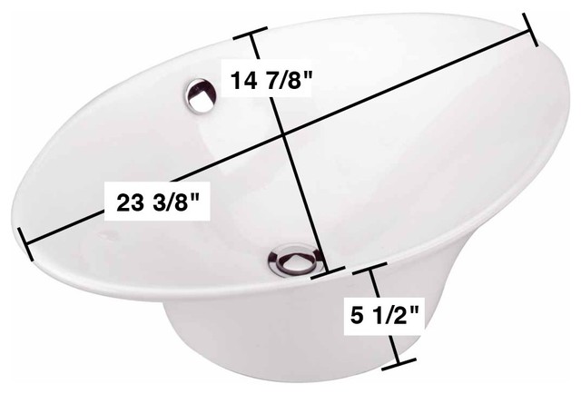 10806 Vessel Sink Bone Capello - Contemporary - Bathroom Sinks - by ...
