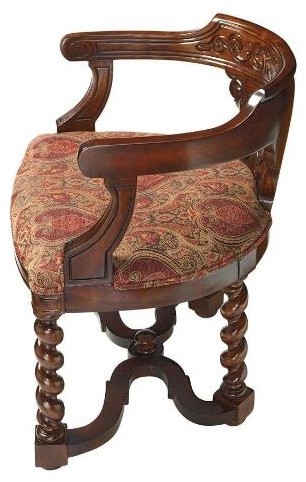 Brussels Library Bergere Chair - Traditional - Armchairs And Accent ...