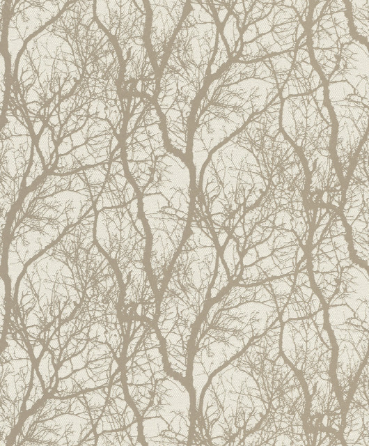 Wiwen Beige Tree Wallpaper - Contemporary - Wallpaper - by Brewster ...